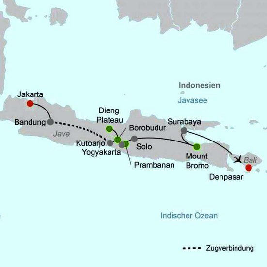 Rundreise Indonesien: Geheimnisvolles Java - Kuoni Reisen